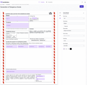 How to automate a Dangerous Goods Declaration (DGD) with Excel / Google ...